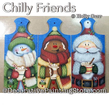 Chilly Friends Painting Pattern PDF Download - Holly Carr, CARR21-1701EP at Decorative Painting ...