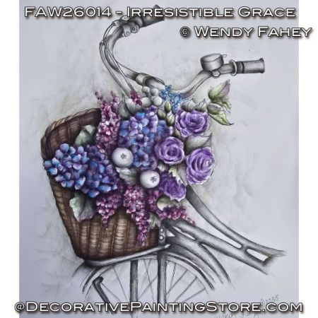 Irresistible Grace (Pen and Ink) Painting Pattern with Video - Wendy ...