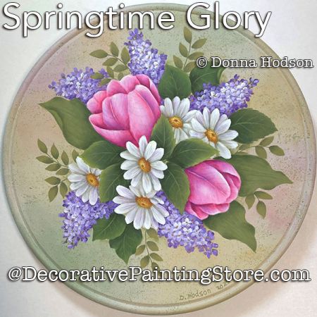 Springtime Glory Painting Pattern PDF DOWNLOAD - Donna Hodson ...