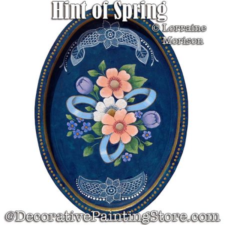 Hint of Spring Painting Pattern - Lorraine Morison - PDF DOWNLOAD ...