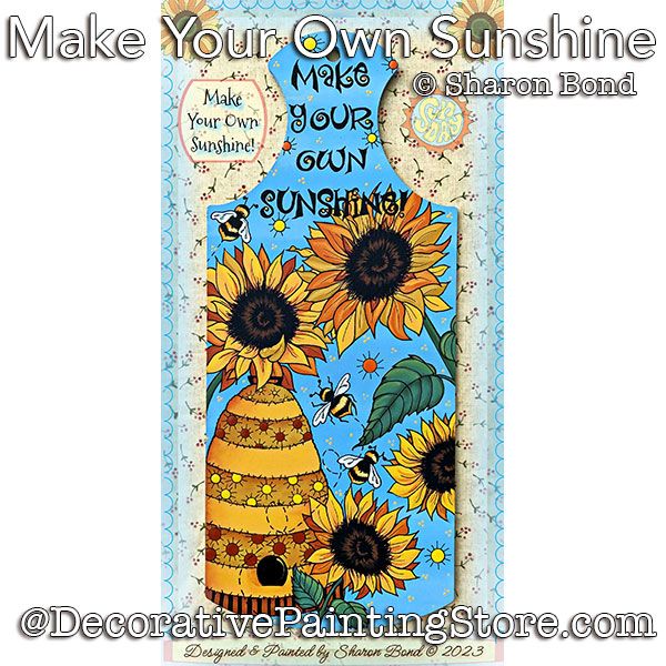 Make Your Own Sunshine Painting Pattern DOWNLOAD - Sharon Bond ...