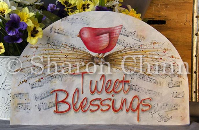 Red Bird Blessings ePattern by Sharon Chinn, SC15945EP at Decorative ...
