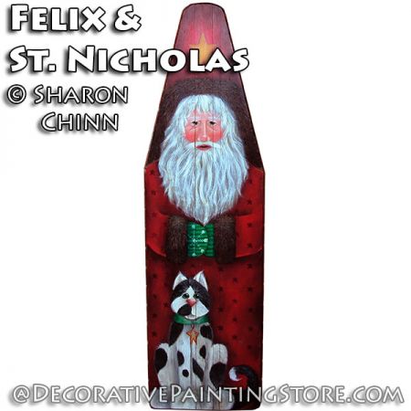 Felix & St. Nicholas Ironing Board Painting Pattern - Sharon Chinn ...